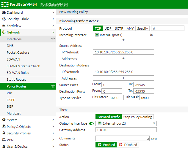 Fortigate Routing Concepts - DCLessons