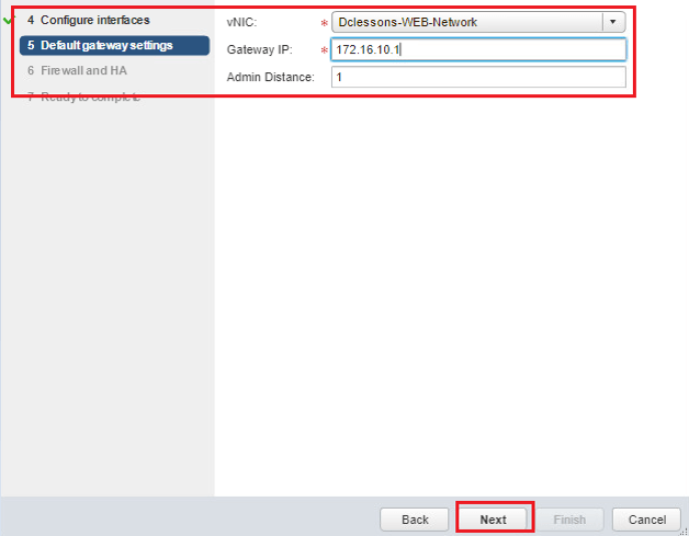 LAB NSX EDGE SERVICES GATEWAY - DCLessons