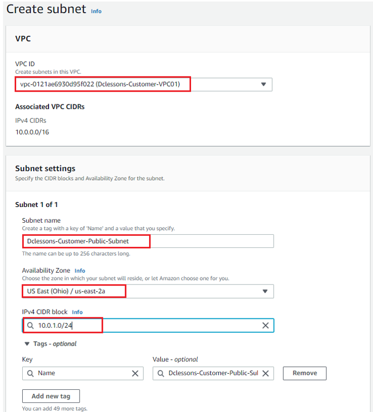 LAB: Configure End to End VPC Endpoint Service - DCLessons